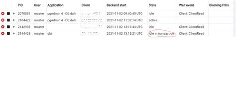 [bug] dbt incremental postgres models hanging transaction stuck at