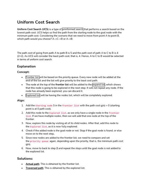 uniform cost search pdf