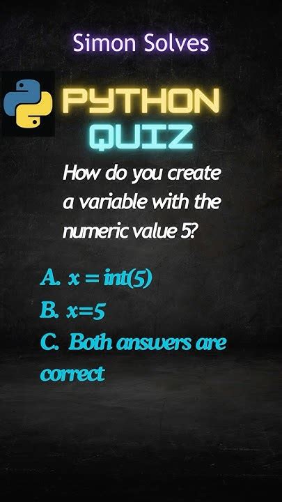 Assigning A Number In Python Python Pythonlearning Youtube