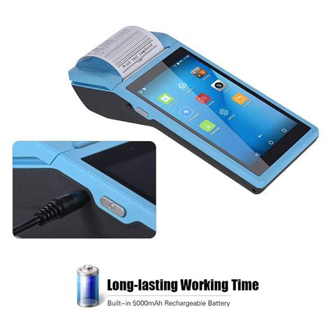 Netum Pda Android Pos Terminal Receipt Printer Handheld Bluetooth Wifi