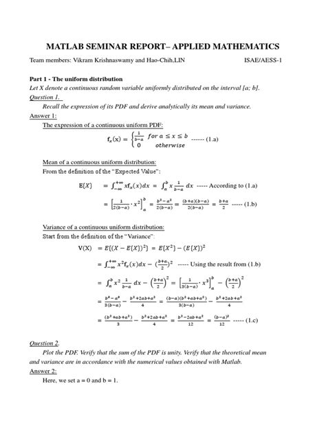 Matlab Seminar Report Pdf