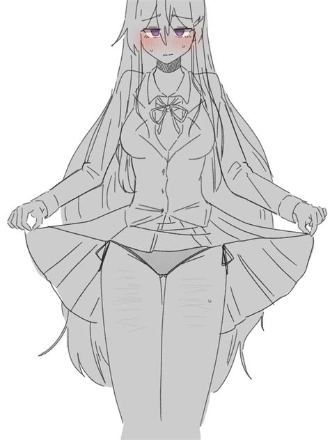 Rule 34 5 Fingers Blush Blushing Profusely Breasts Doki Doki Literature Club Female Healed