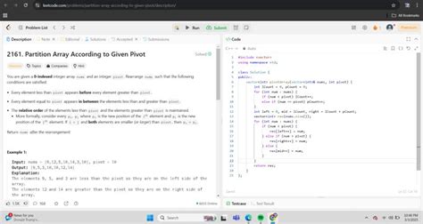 100daysofcode codingjourney leetcode java problemsolving… anjali