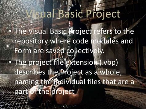 Introduction To Visual Basic PPTX Computing Technology Computing
