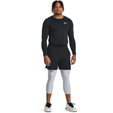 Under Armour Mens Heatgear Armour 3 4 Length Leggings Academy