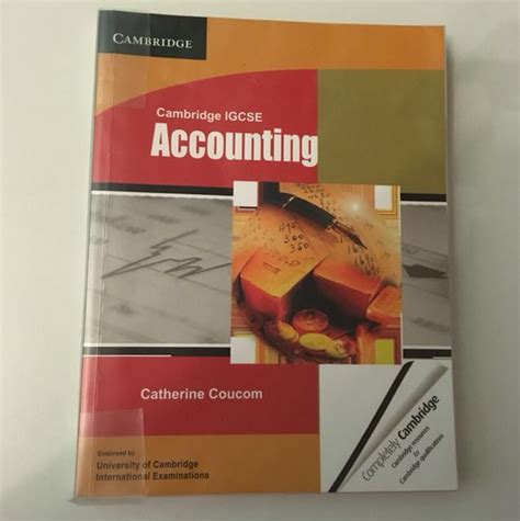Cambridge Igcse Accounting Textbook Hobbies And Toys Books And Magazines Textbooks On Carousell