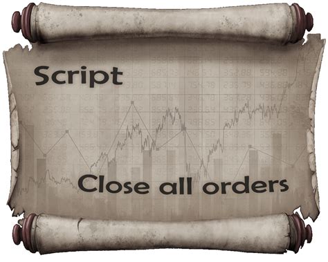 Script For Close Your Orders Davinci Fx Group