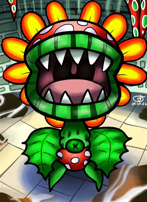 Super Mario Petey Piranha By Woowieghost On Deviantart