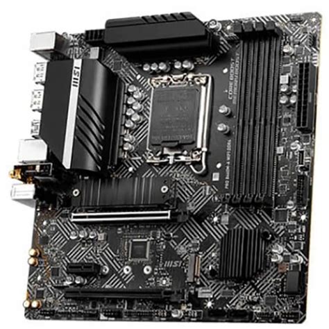 MSI Pro B660M-A Wifi DDR4 Motherboard Black | Techinn