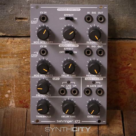 Behringer 172 Phase Shifter Lfo Eurorack Module Delay Keyboards Rock N Roll Vintage Guitars