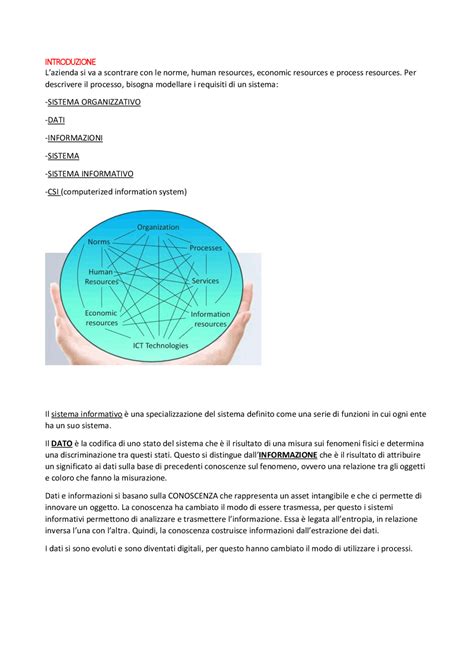 Sistemi Informativi Masciari Appunti Di Sistemi Informativi Docsity