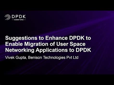 free video suggestions to enhance dpdk to enable migration of user