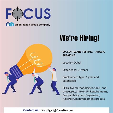 Karthiga Thamizhvanan On Linkedin Hiring Qa Testers Arabic Speaking Immediately Available
