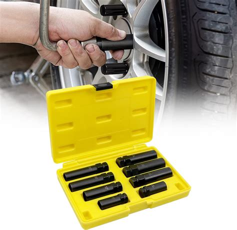 Ryanstar Racing 8pcs Wheel Lock Removal Kit Sae Metric