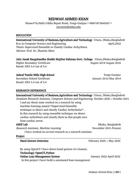 redwan ahmed khan pdf machine learning computing