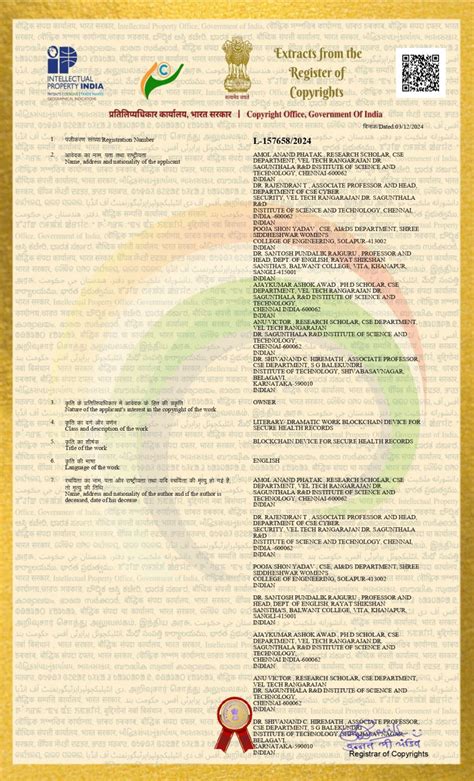 Anu Victor On Linkedin Received My First Copyright Certificate For