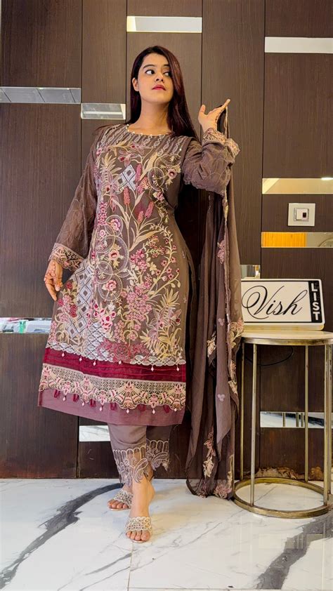 Firdous Pakistani Formal Set 03 Vishlist