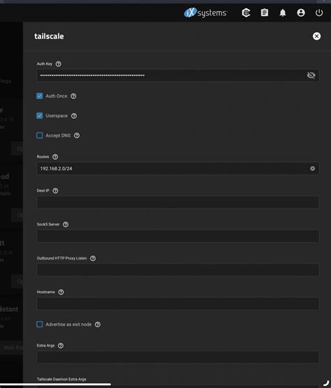 Tailscale Port Fowarding TrueNAS Community