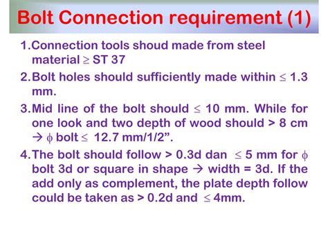 Solution Bolt Connection Calculation In Wooden Structures Studypool