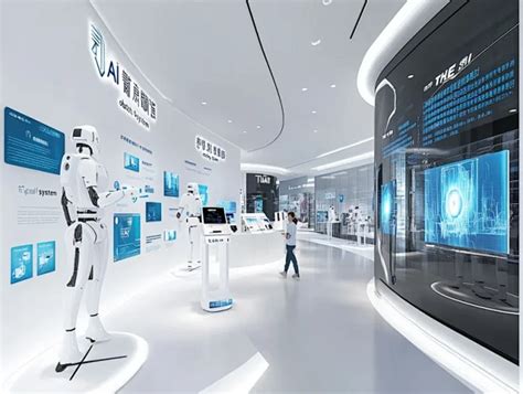 人工智能展厅设计 展厅效果表现 案例分享2 小红书 花瓣网