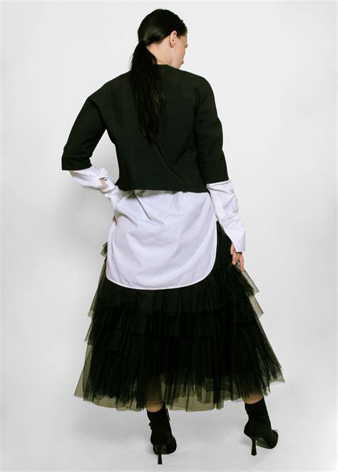 Susan Becker Black Tulle Skirt The Kit Vintage