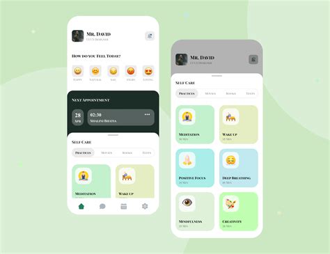 Daily Routine Mobile App Ui Design Behance