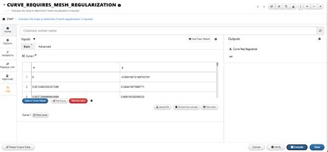 Curverequiresmeshregularization — D3view Workflows Documentation Documentation