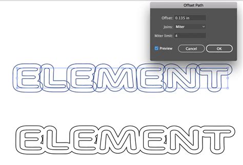 solved how to create a stroke bubble effect around text adobe