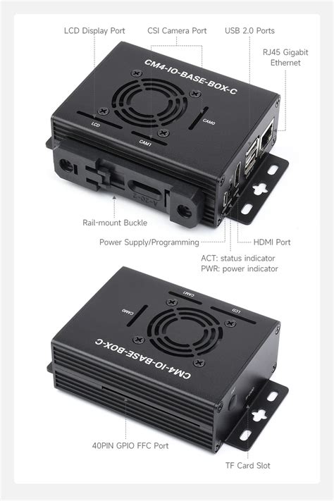 buy waveshare 23228 23926 mini base board c mini computer