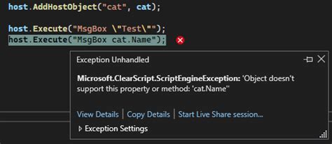 Object Doesnt Support This Property Or Method With Vbscriptengine · Issue 386 · Microsoft