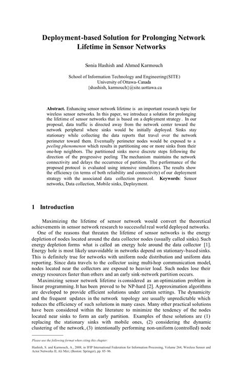 pdf deployment based solution for prolonging network lifetime in
