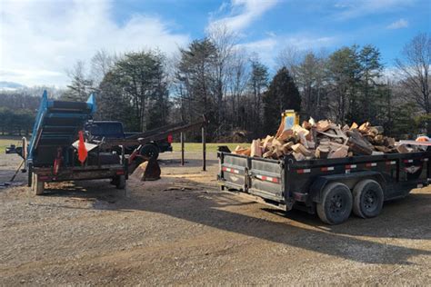 Mobile Firewood Processing Service Elite Grounds Care Llc