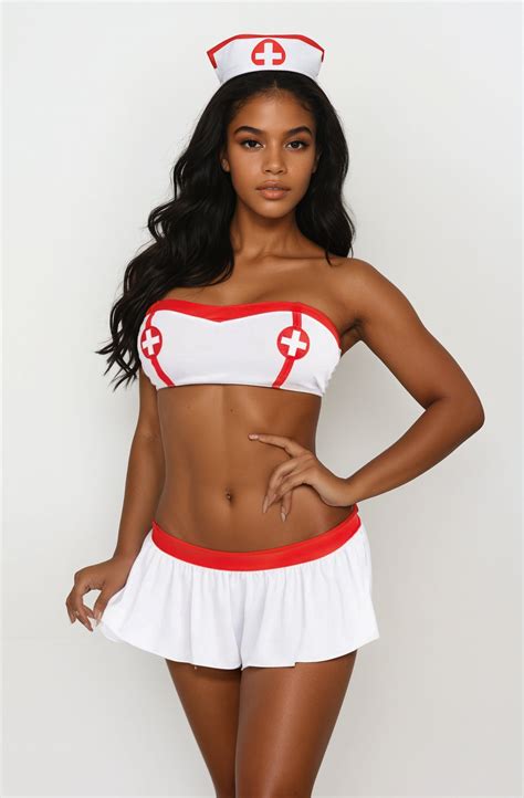 Bandeau Nurse Bedroom Costume Lingerie Nurse Lingerie Set