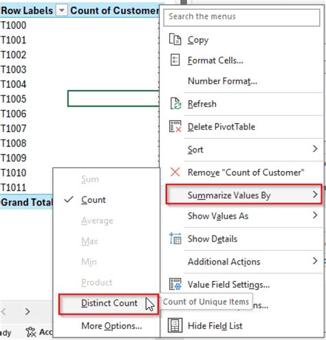 How To Count Unique Values In Excel Pivot Table 2 Suitable Ways