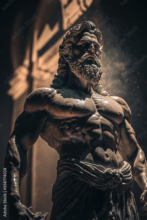 Greek God Statue Wallpaper