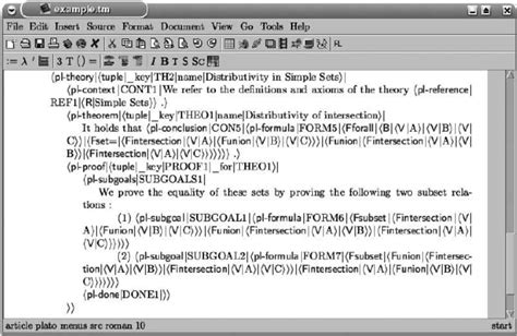 Encoding Of Theory Distributivity In Simple Sets In Tex Macs Download
