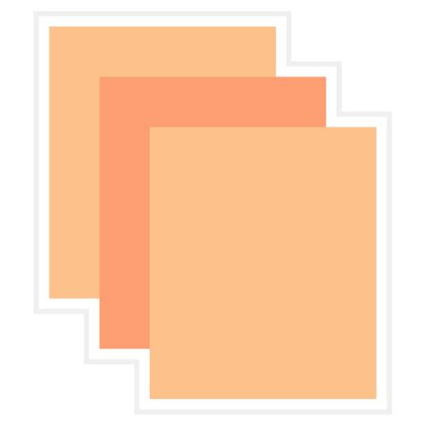 종이 아이콘 프리미엄 벡터