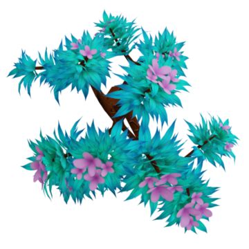 Cartoon Blue Tree Top View PNG Transparent Images Free Download Vector Files Pngtree