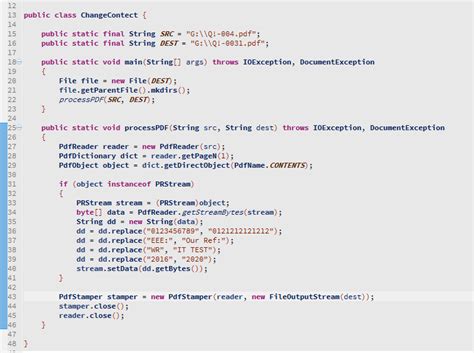 how to create a stylish table using itext and append to a pdf by