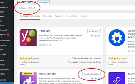 Instalacion Fallida Plugin En Wordpress Plugins Wordpress