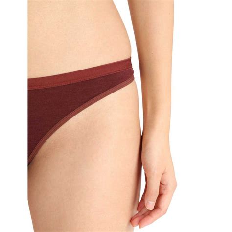 Icebreaker Braguitas Siren Thong Rosa Trekkinn