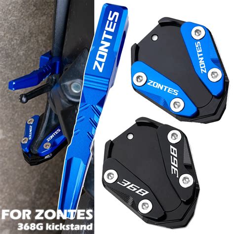 Soporte Lateral Para Motocicleta Zontes 368g 368e 368k Zt368 2024 2025