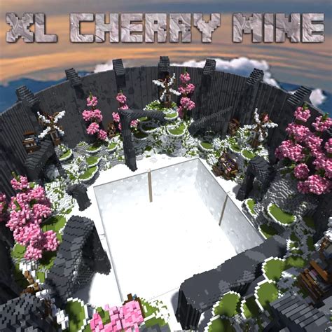 Xl Cherry Prison Mine Minecraft Map