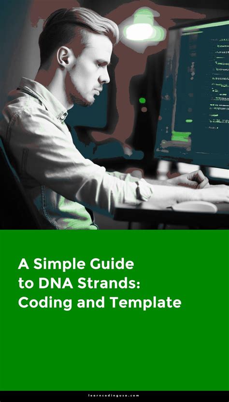 A Simple Guide To Dna Strands Coding And Template Coding