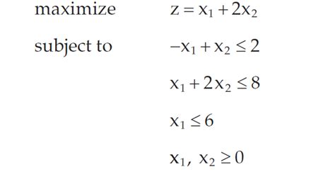 Solved Maximize Subject To