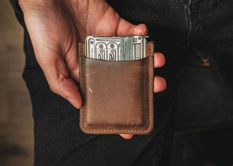 Leather Front Pocket Wallets Grim Workshop Blog