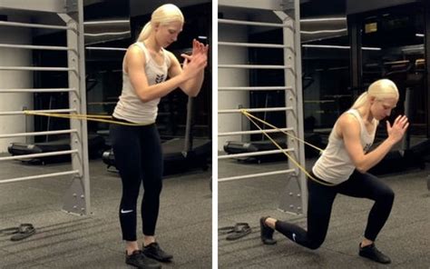 The 4 Best Resistance Band Lunge Variations Set For Set