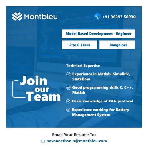 Montbleu Technologies Pvt Ltd On Linkedin Hiring Opportunity Openings Bangalore