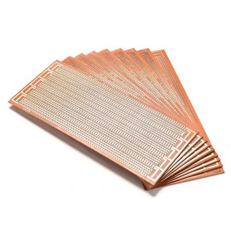 10x Diy Prototype Paper Pcb Test Matrix Circuit Board 8 5 X20cf Dc Eur 11 96 Picclick Fr