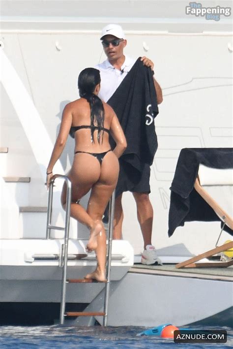 Georgina Rodriguez S Sexy Sardinian Holiday Aznude